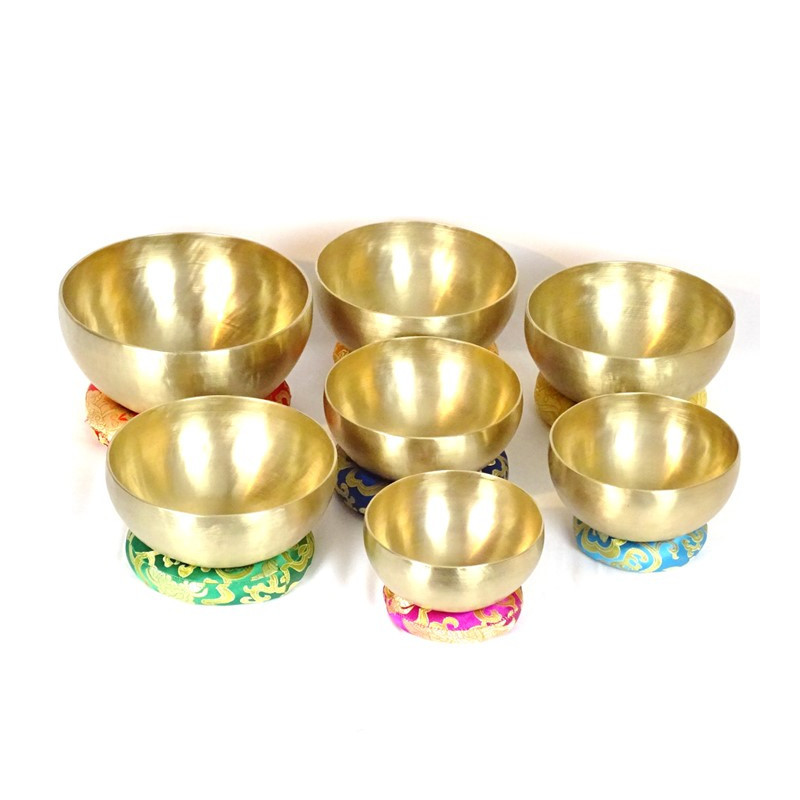 Explore Set of Seven Metal Singing Bowls : Available for bulk Orders
