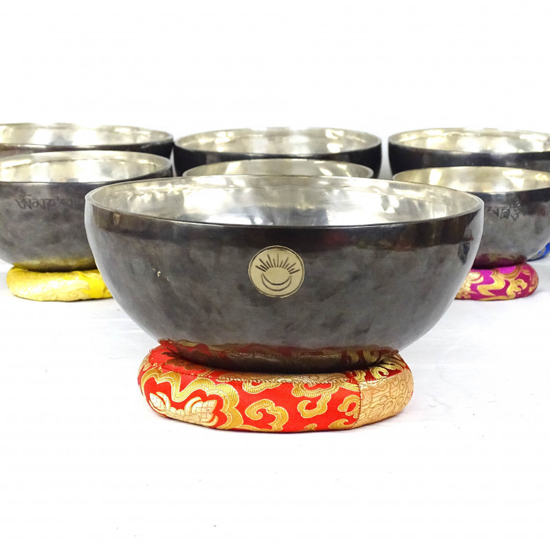 Sunmoon black Singing Bowls - Order by Note on 3rd octave