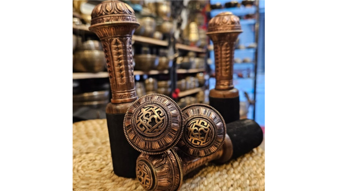 OM SAJAN Copper Stick & Mallet: Complete Guide - Healing Singing Bowls